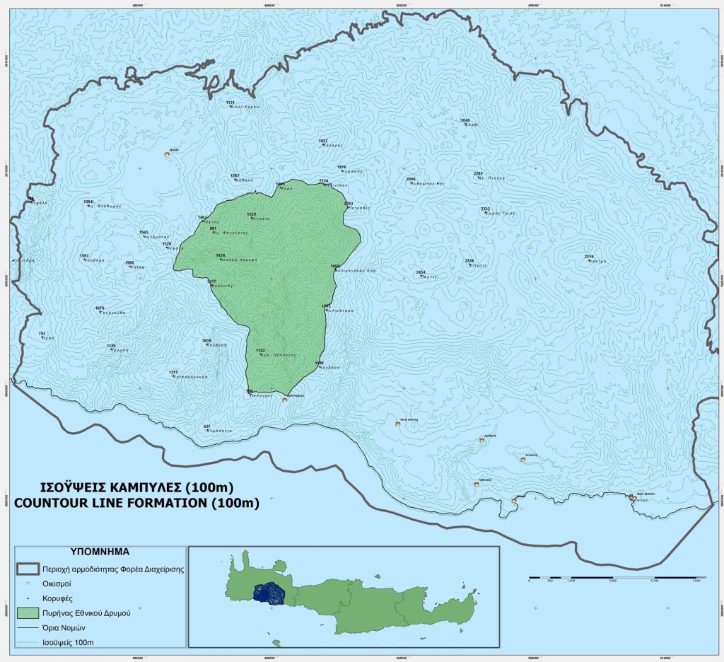 Area data in pictures – National Park Of Samaria